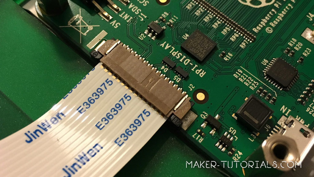 Official Raspberry Pi 7" Touch Screen LCD Display assembly guide ...