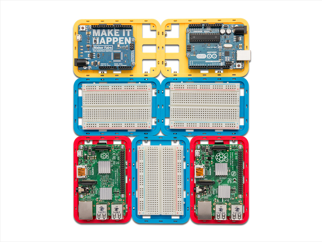 Modular Gehäuse Für Arduino Und Raspberry Pi Custoblocks Maker